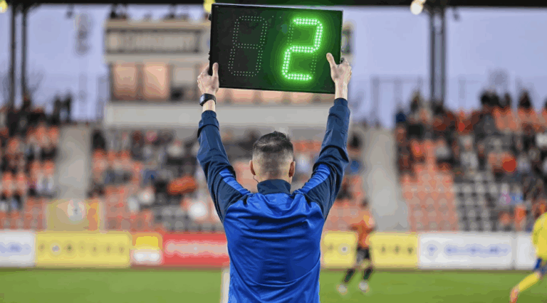 What is stoppage time in soccer?