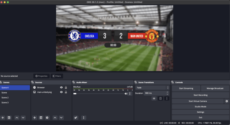 Scoreboard Overlay Software for Live Streaming - OBScoreboard